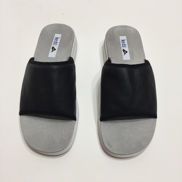 Keds | Shoes | Keds With Lycra Sandals Slides Size 55m Black | Poshmark
